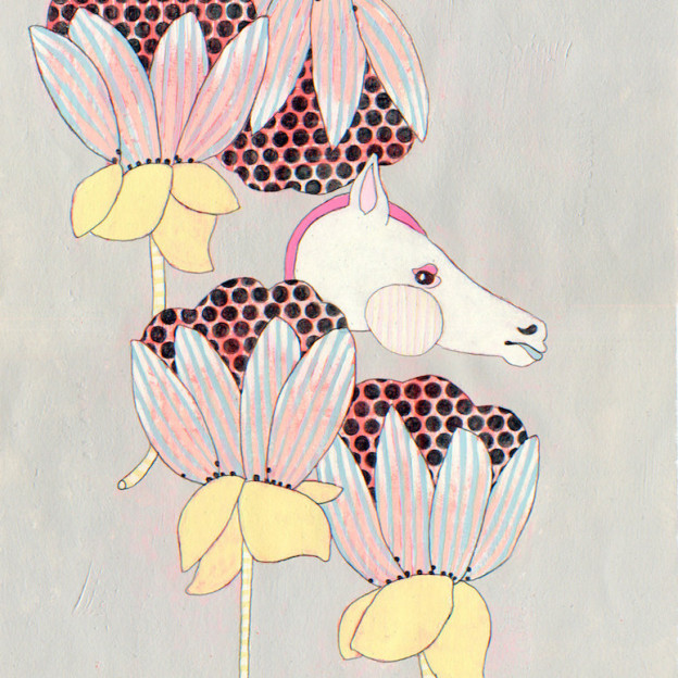 Jennifer Davis’ Surreal, Cotton-Candy-Colored Paintings - Brown Paper Bag