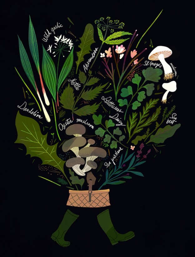 The Vintage Stylings of Illustrator Sanna Mander - Brown Paper Bag