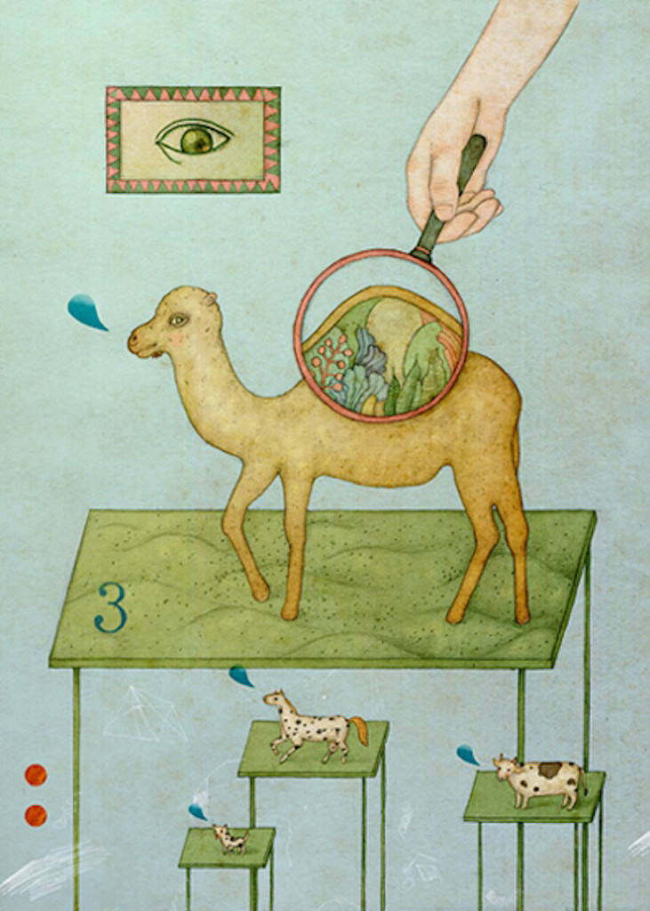 Whooli Chen’s Illustrations of Palm-Sized Ponies and Tigers in Jars ...