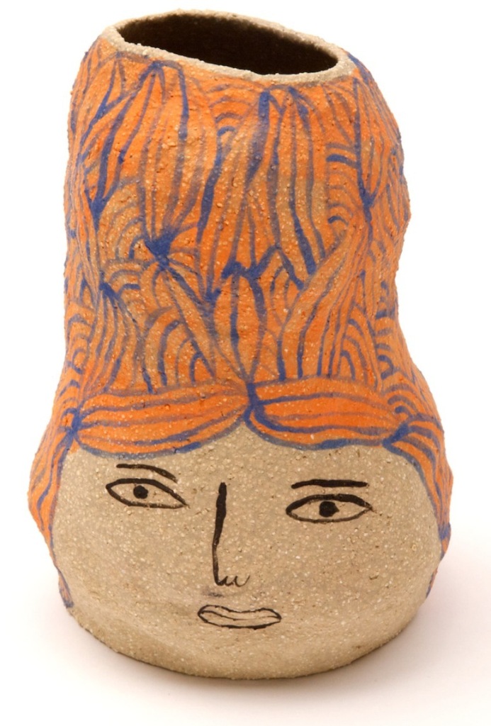Laura Bird’s Figurative Stoneware Sculptures - Brown Paper Bag