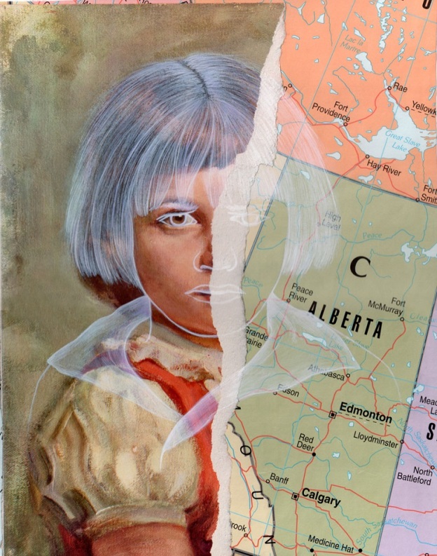 Portraits on Portraits on Portraits: Collages by B.A. Lampman - Brown ...