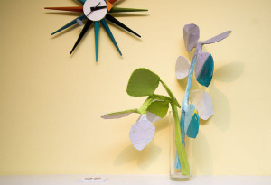 Colorful & Abstract Papier Mache Vessels by Rachel Ibarra - Brown Paper Bag