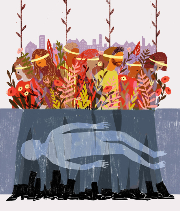 Victoria Borges’ Colorfully Macabre Illustrations - Brown Paper Bag