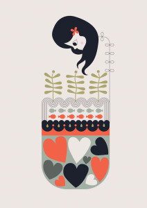 Vicki Turner’s Minimalist Illustrations Inspired by Wandering - Brown ...