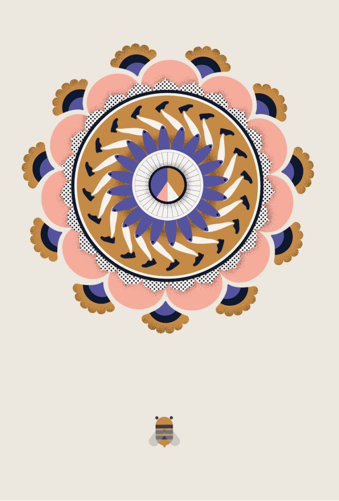 Vicki Turner’s Minimalist Illustrations Inspired by Wandering - Brown ...