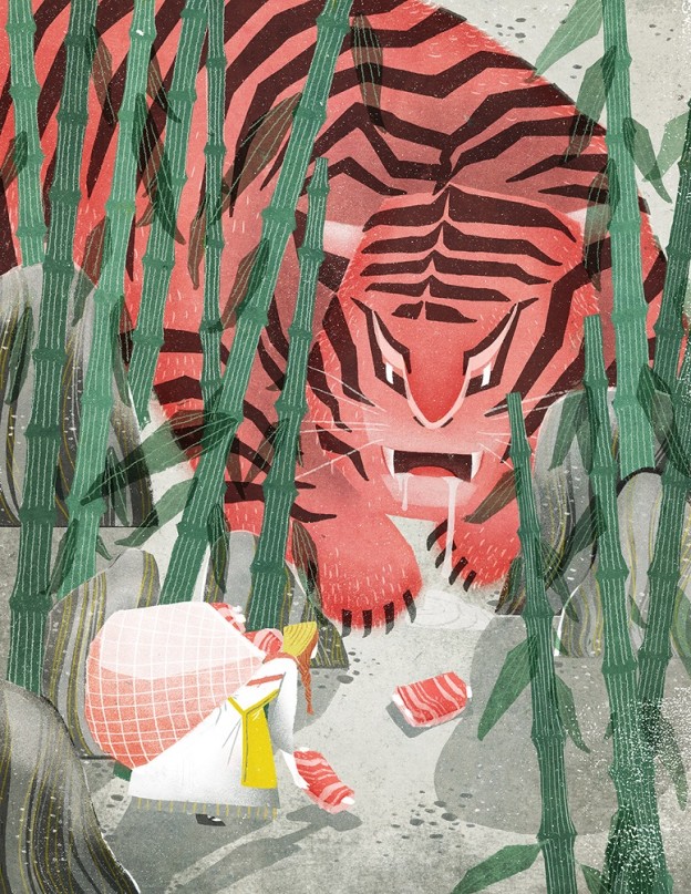 Wenjia Tang’s Soft and Subtly-Colored Illustrations - Brown Paper Bag