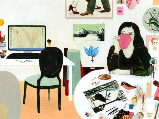 Daniela Tieni’s Intriguing Illustrations Feel like Film Stills - Brown ...