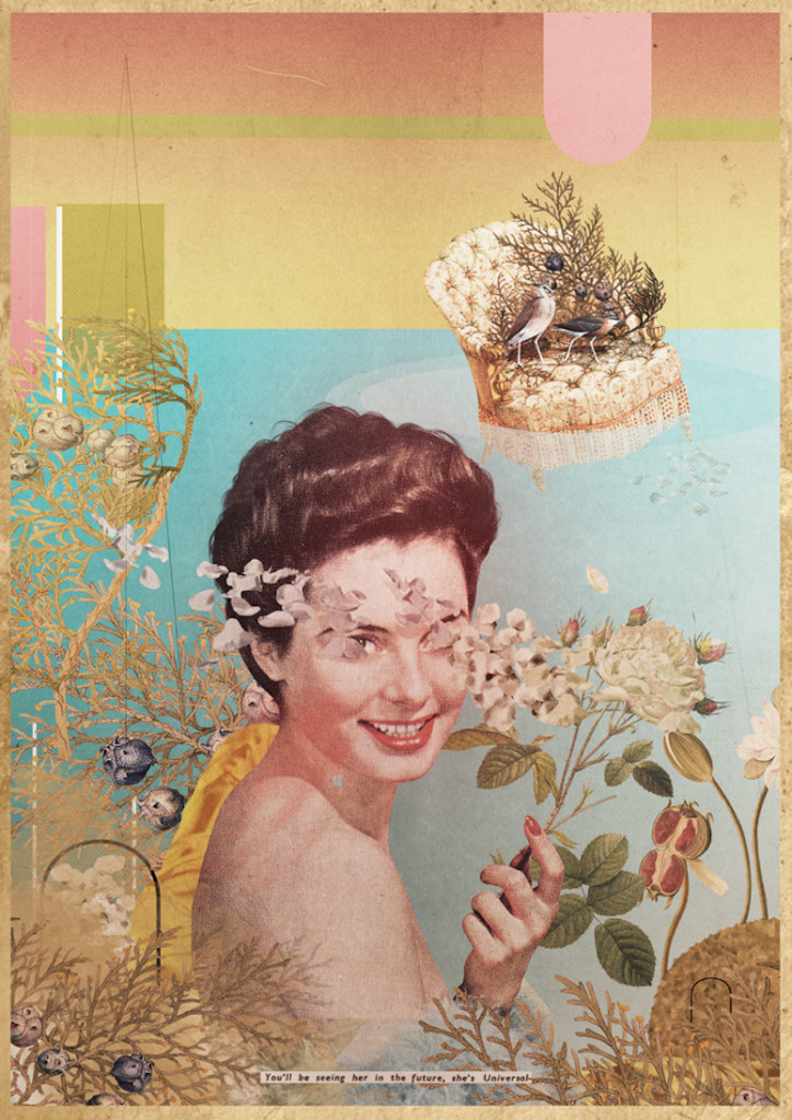 Collages Split Someone’s Head Open with Beautiful Results - Brown Paper Bag