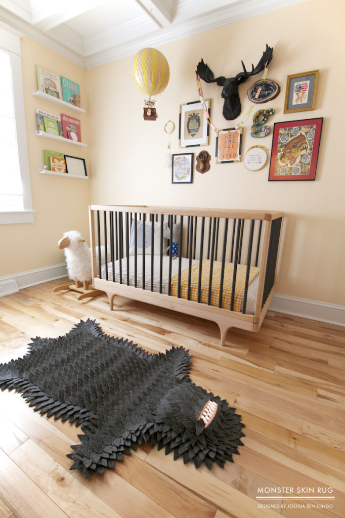 Bear Skin Rug? Nahhh. How About a Monster Skin Rug? - Brown Paper Bag
