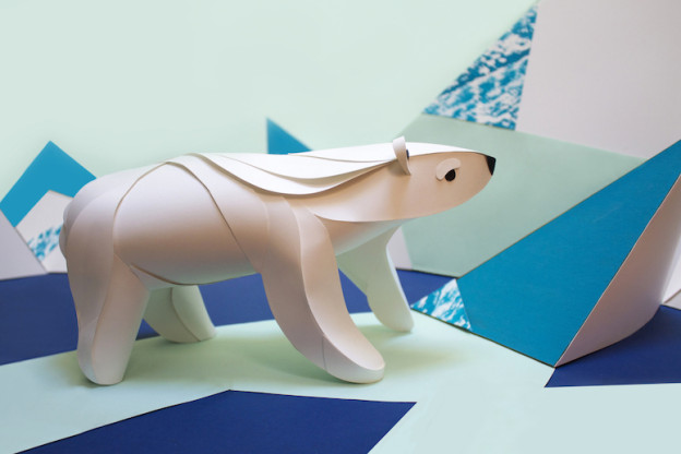 Angela Rio Reimagines the Indoors and Outdoors with Paper - Brown Paper Bag