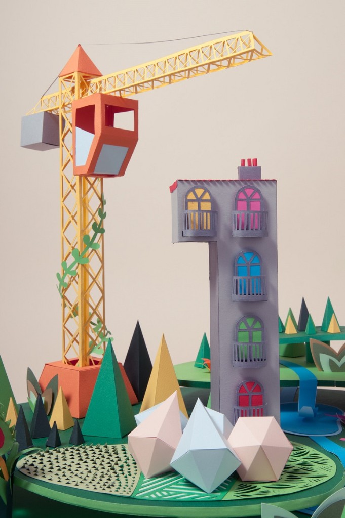 Eclectic Paper Landscapes by Ink Studio Celebrate 2015 - Brown Paper Bag