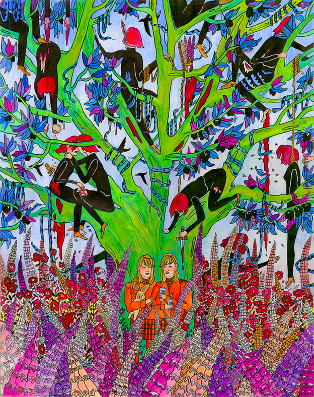 Dizzyingly Psychedelic Illustrations by Sam Dean Lynn - Brown Paper Bag