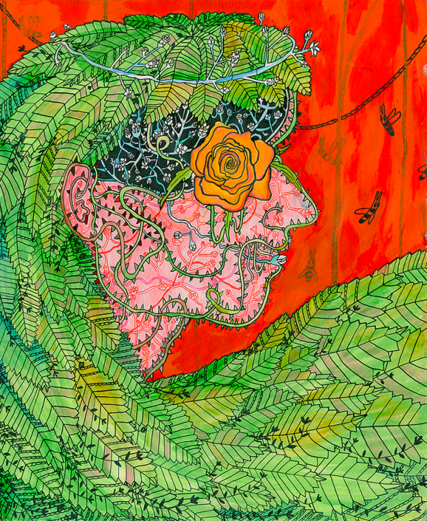 Dizzyingly Psychedelic Illustrations by Sam Dean Lynn - Brown Paper Bag