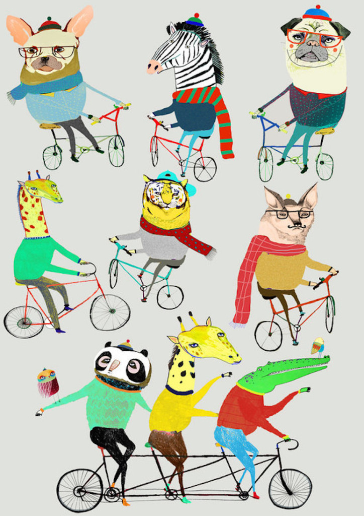 Oddly Adorable Animal Portraits by Ashley Percival - Brown Paper Bag