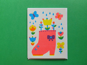 Sue Jean Ko’s Colorful Screen Printed Greeting Cards - Brown Paper Bag