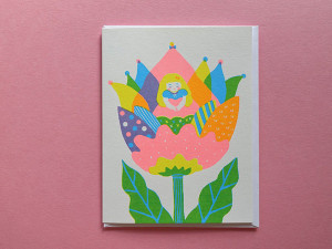 Sue Jean Ko’s Colorful Screen Printed Greeting Cards - Brown Paper Bag