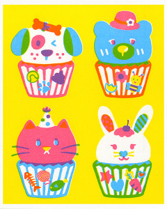 Sue Jean Ko’s Colorful Screen Printed Greeting Cards - Brown Paper Bag