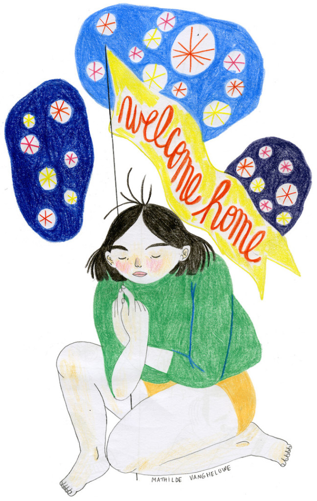 Wave Your Flag for Mathilde Vangheluwe’s Fantastic Drawings - Brown ...