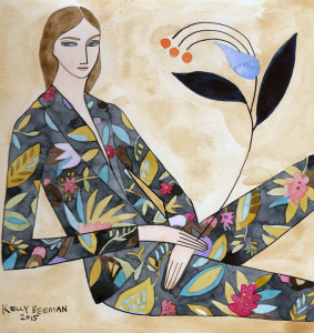 Kelly Beeman Paints Fashionable Figures Inspired by Art History - Brown ...