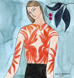 Kelly Beeman Paints Fashionable Figures Inspired by Art History - Brown ...
