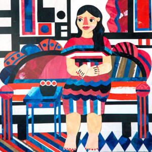 Lusciously-Textured Collages Inspired by Modern Artwork and Vintage ...