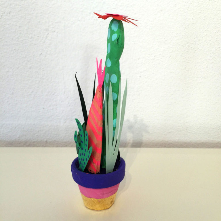 Colorful Paper Cacti That Won’t Wilt or Prick You (!!) - Brown Paper Bag