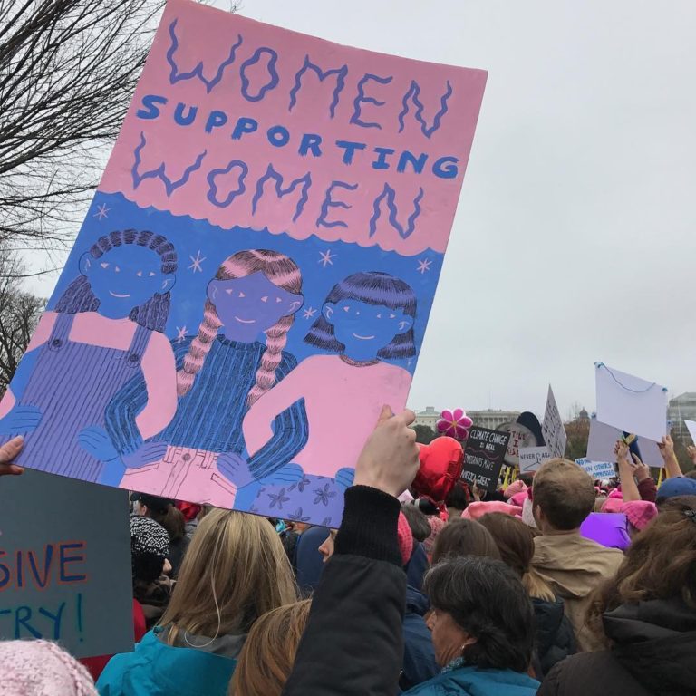 Empowering Illustrated Signs from Women’s Marches Around the World ...