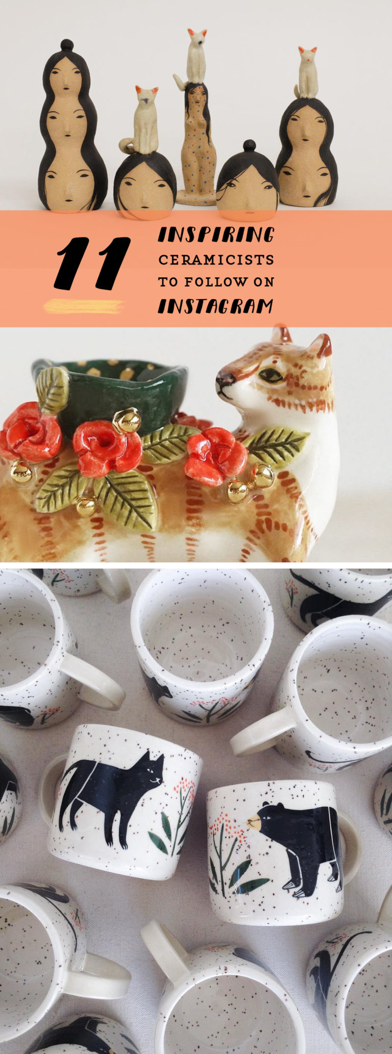 11 Inspiring Ceramic Artists to Follow on Instagram - Brown Paper Bag