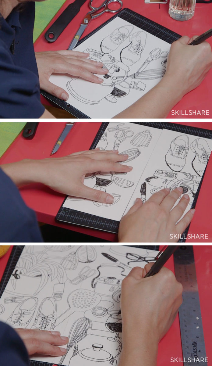 Julia Rothman Demystifies the Repeat Pattern in Her Skillshare Class ...