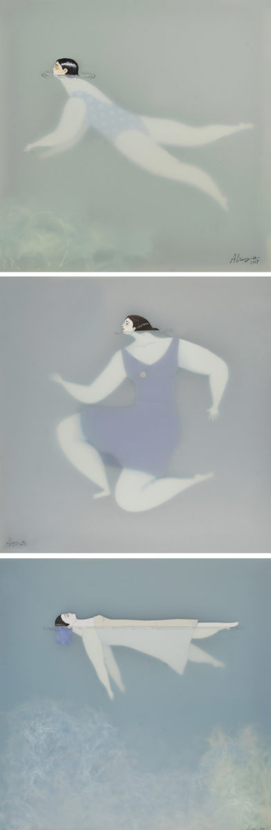 Translucent Papercraft Sets the Stage for Women Navigating the Haziness ...