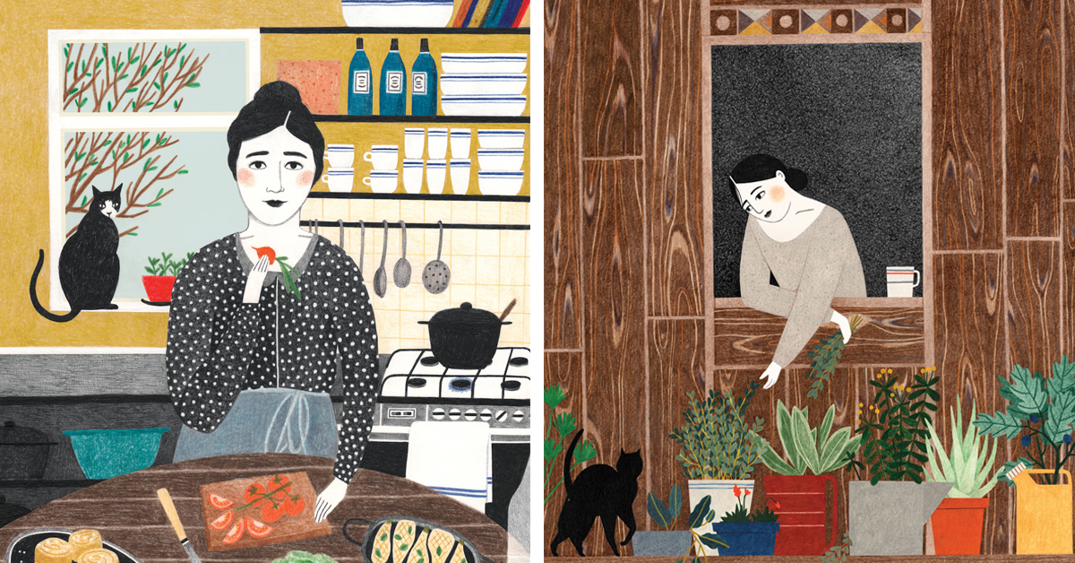 Interview: Colored Pencil Illustration Highlight the Beauty of Everyday ...