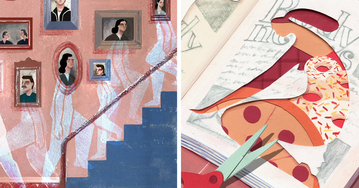 Hannah Perry Marries Her Editorial Illustrations with a Love of Many Media