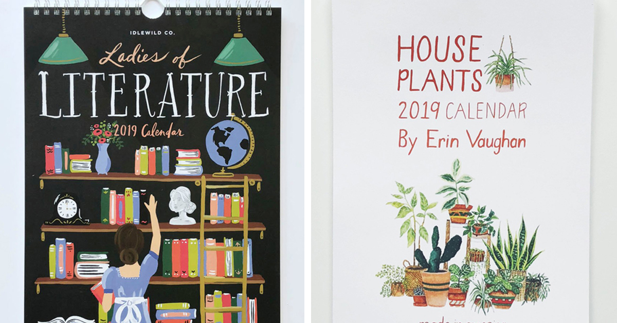 16 Illustrated 2019 Calendars are a Creative Way to Chronicle the Year