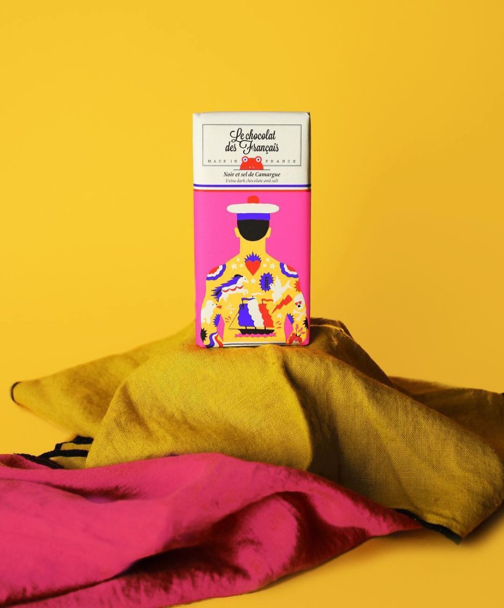Illustrated Chocolate Bar Packaging Wraps Artisan Sweets in Delicious ...