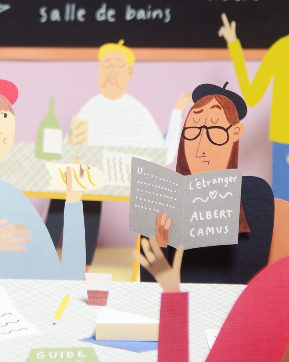 Charming Cut Paper Characters Inhabit Colorful Three-Dimensional Worlds ...
