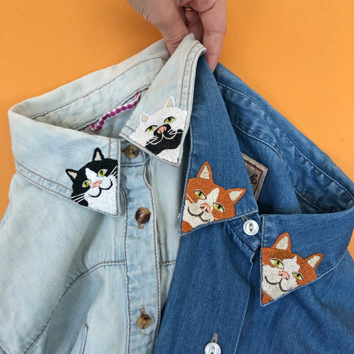 How to Wear Fabulous Felines Stitched on Your Collar (And Customize ...