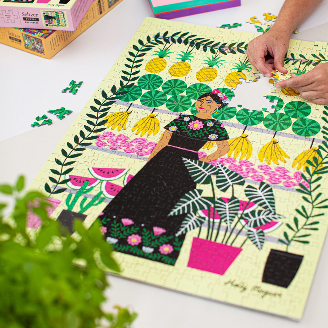 Illustrative Jigsaw Puzzles Make the Challenging Activity a Beautiful ...