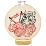 15 Cat Embroidery Patterns to Help You Celebrate Caturday
