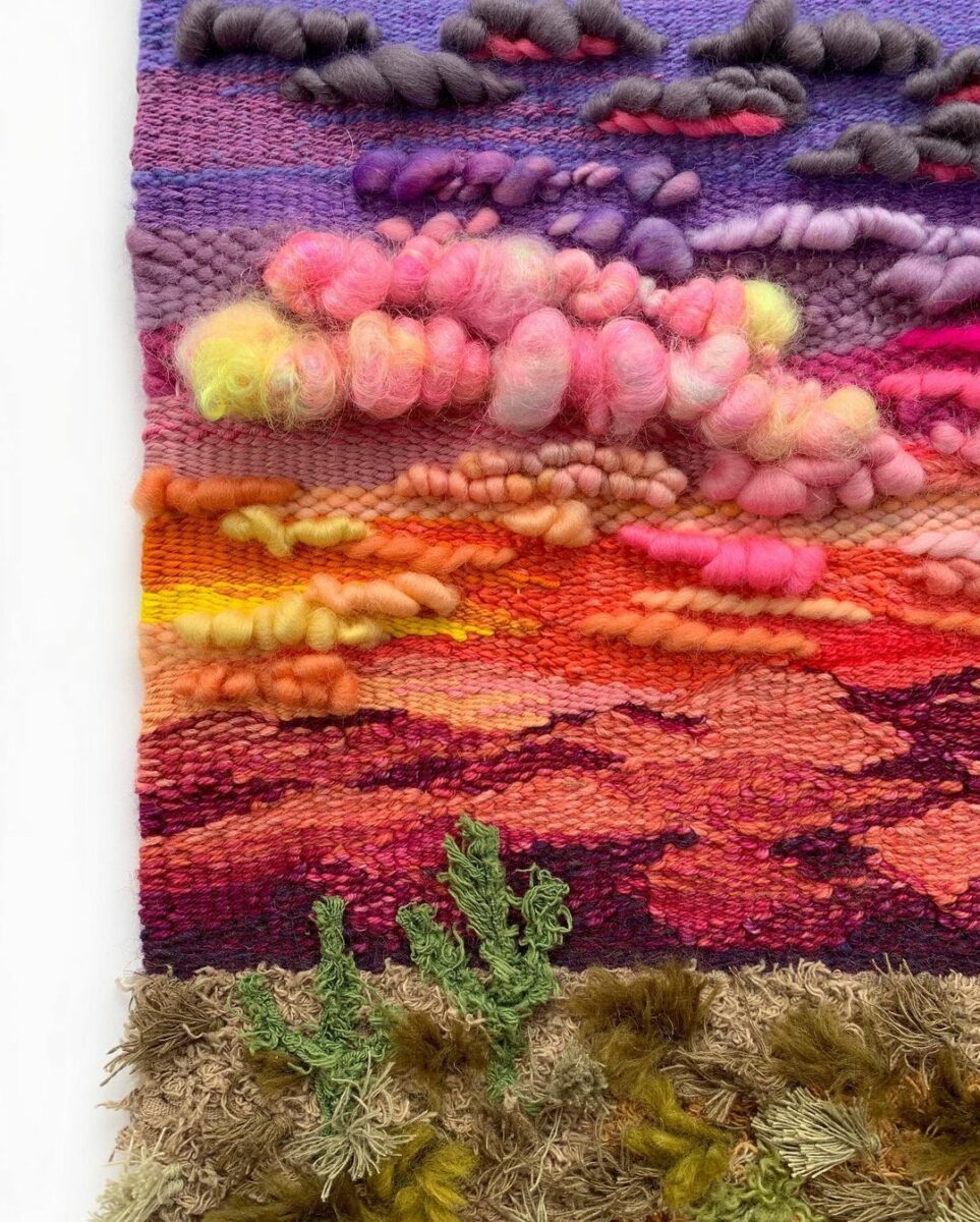 These Landscape Weavings Celebrate Beautiful Vistas From Mountains to ...