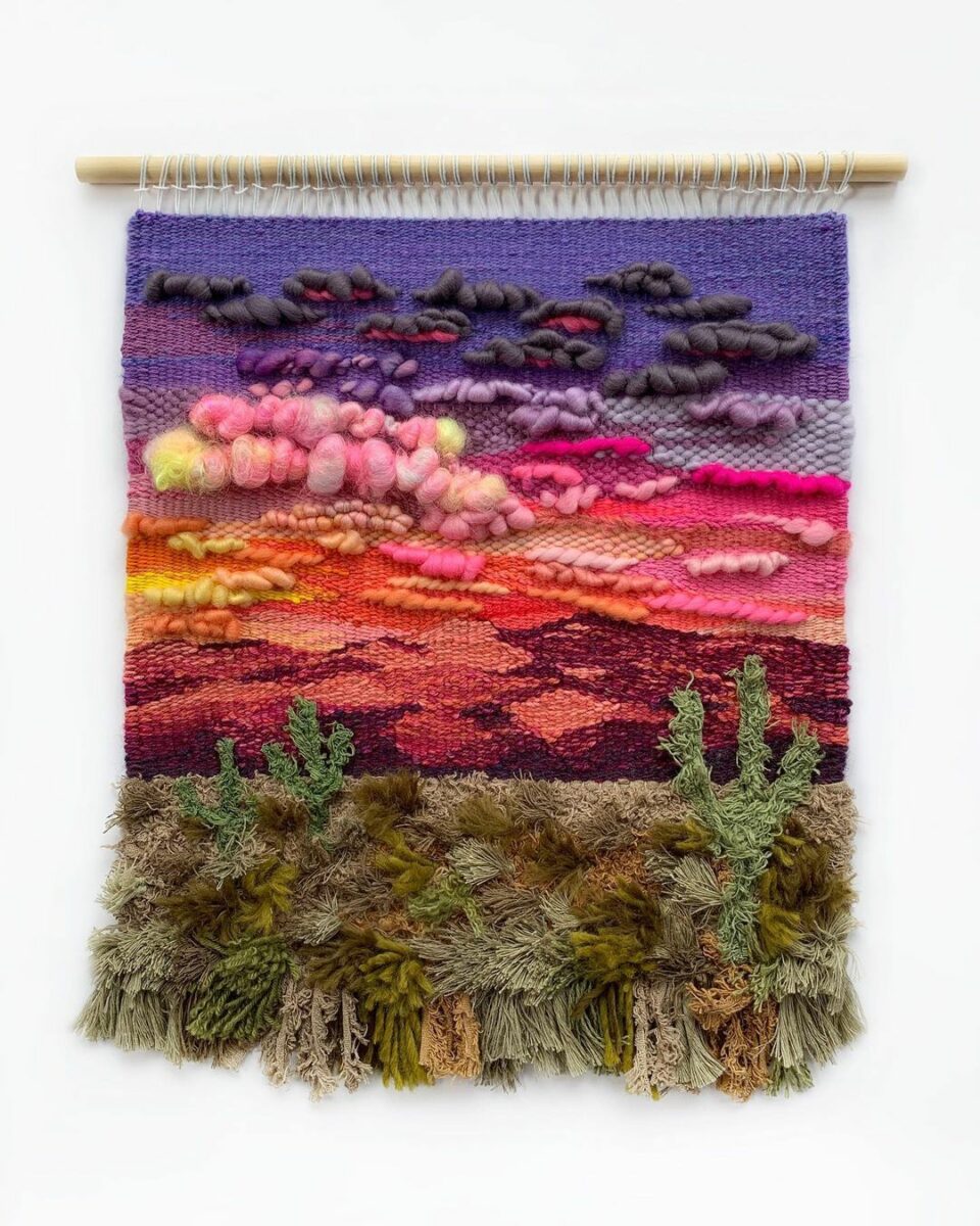 These Landscape Weavings Celebrate Beautiful Vistas From Mountains to ...