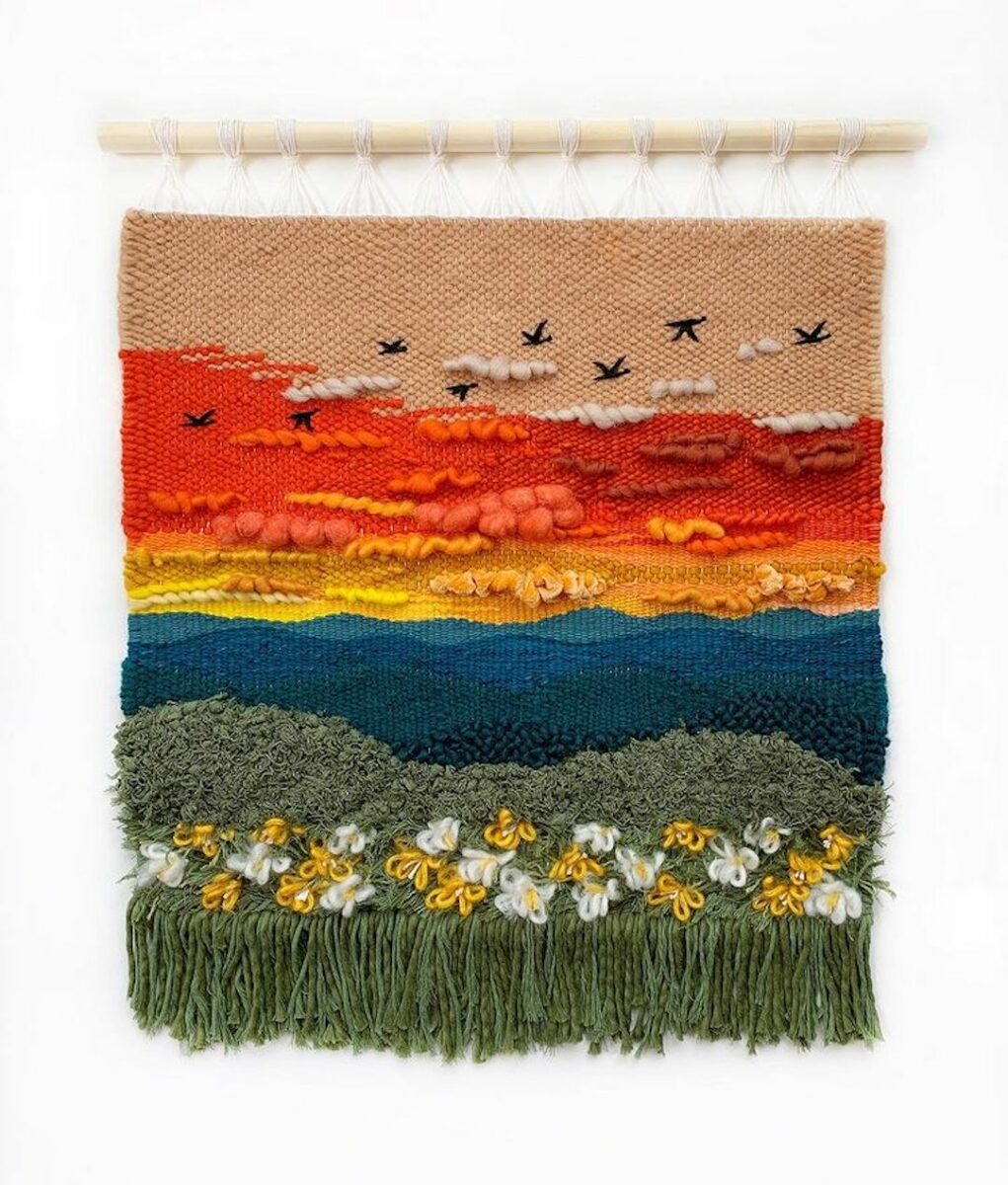 These Landscape Weavings Celebrate Beautiful Vistas From Mountains to ...