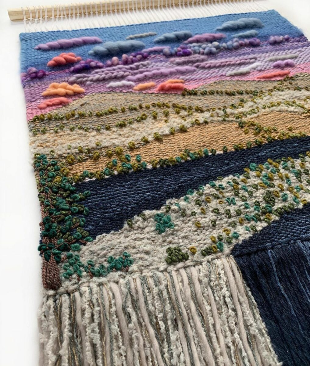 These Landscape Weavings Celebrate Beautiful Vistas From Mountains to ...