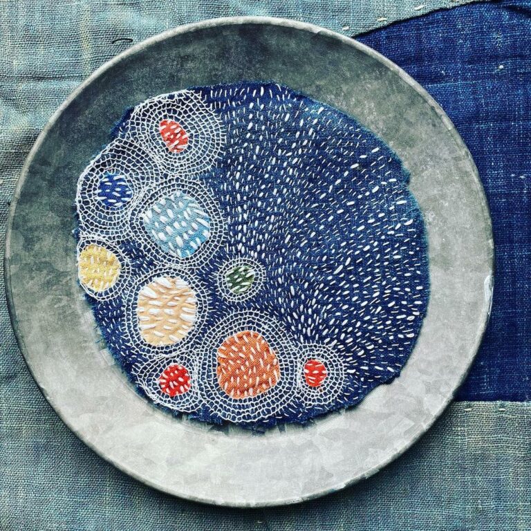 Embroiderer’s Sashiko-Inspired Stitches Breathe New Life Into Second ...