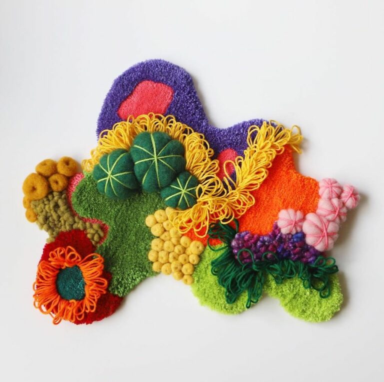 Felicia Murray’s Colorful Textile Art Finds Beauty in Decay - Brown ...